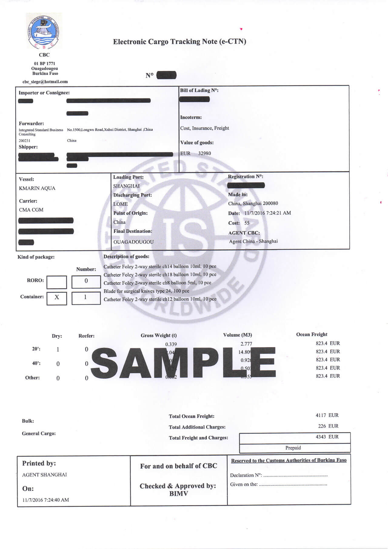 刚果布ECTN、布基纳法索ECTN电子货物跟踪单 Archives - 众标标准 INTEGRATED STANDARD